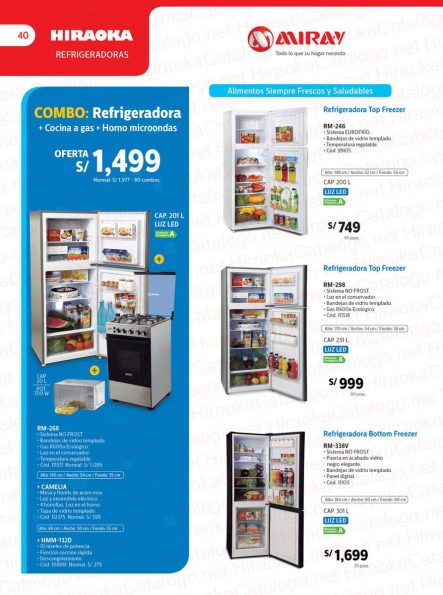 Hiraoka catálogo online 2019 - Catálogo actualizado del mes