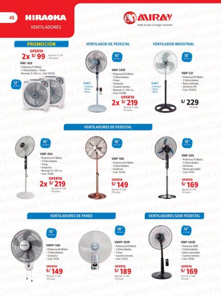 Hiraoka catálogo online 2019 - Catálogo actualizado del mes