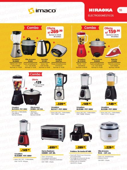 Hiraoka catálogo online 2019 - Catálogo actualizado del mes