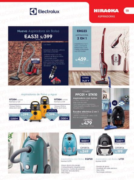 Hiraoka catálogo online 2019 - Catálogo actualizado del mes