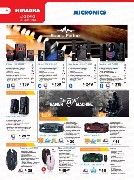 Hiraoka catálogo online 2019 - Catálogo actualizado del mes