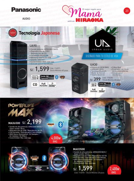 Hiraoka catálogo online 2019 - Catálogo actualizado del mes
