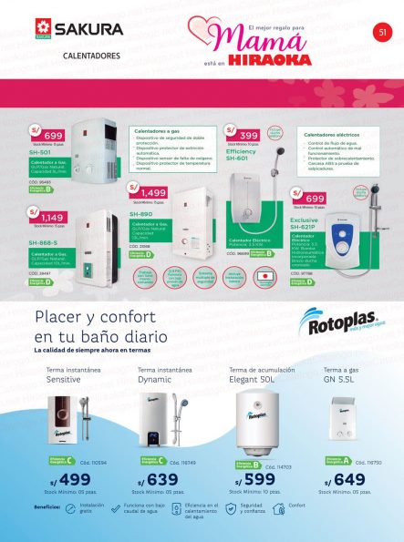 Hiraoka catálogo online 2019 - Catálogo actualizado del mes