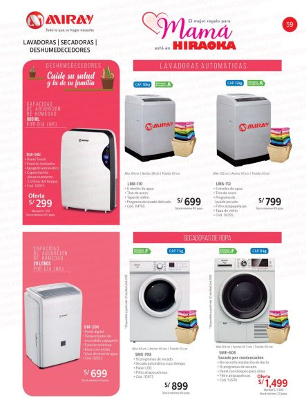 Hiraoka catálogo online 2019 - Catálogo actualizado del mes