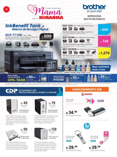 Hiraoka catálogo online 2019 - Catálogo actualizado del mes