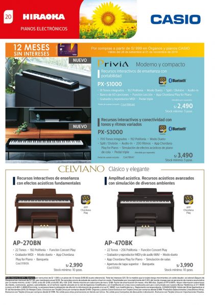 Hiraoka catálogo online 2019 - Catálogo actualizado del mes