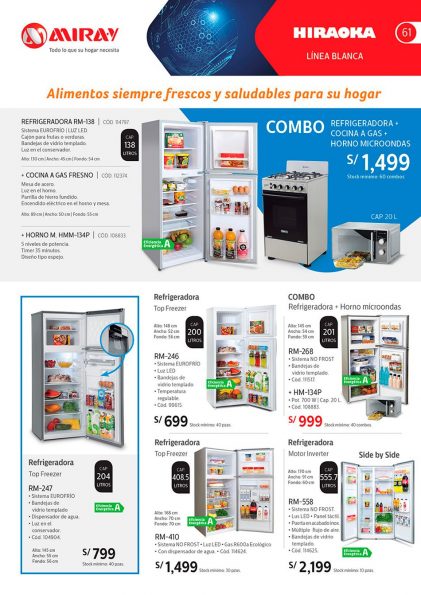 Hiraoka catálogo online 2019 - Catálogo actualizado del mes