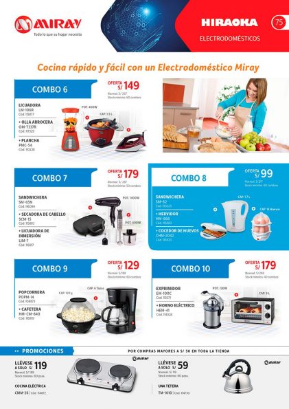 Hiraoka catálogo online 2019 - Catálogo actualizado del mes